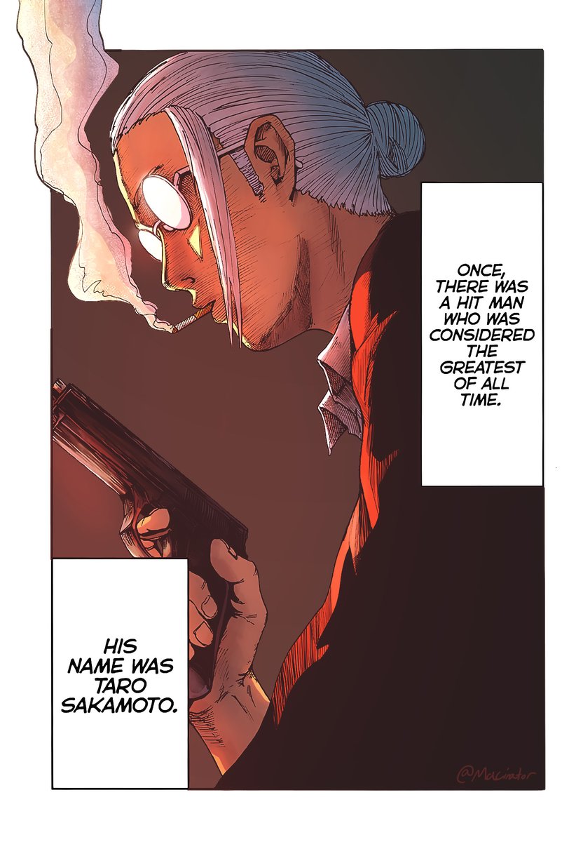 「Sakamoto Days coloring - The Legendary Hitman #SakamotoDays」glowing ...