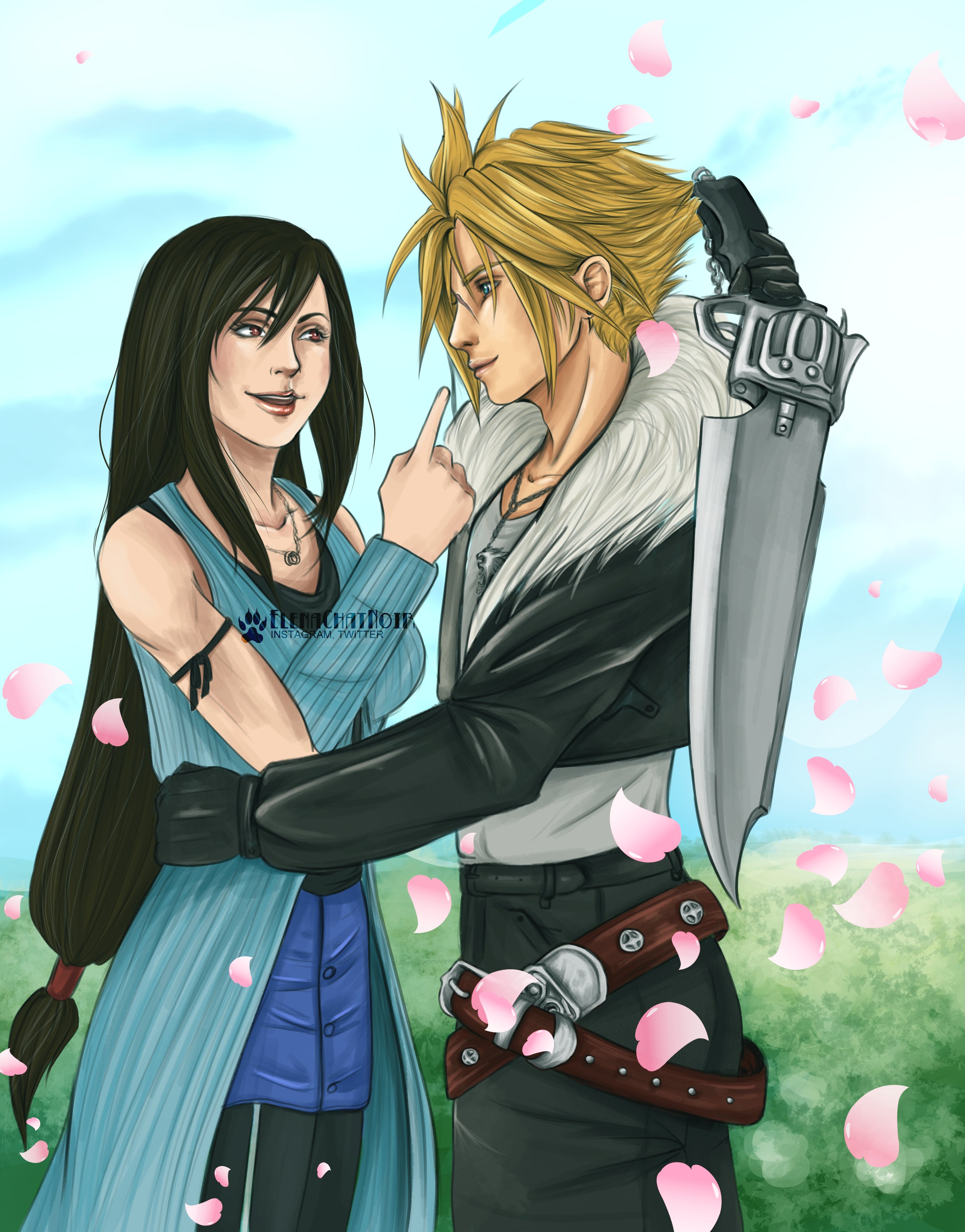 Cloud And Tifa Cosplay