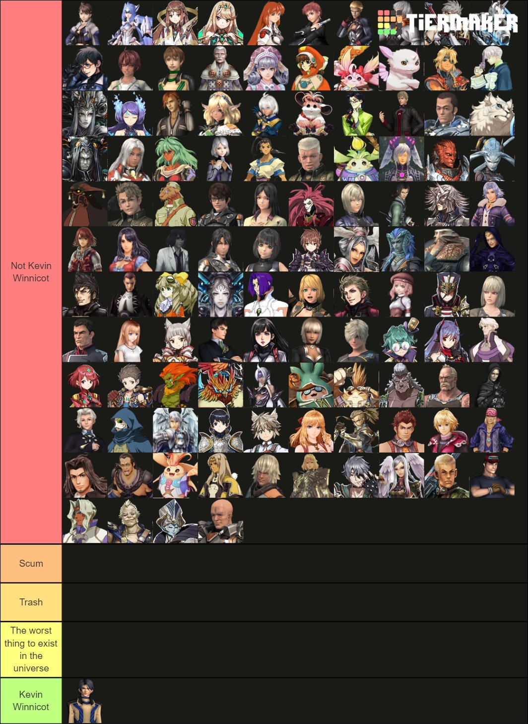 Xenosaga 1 Characters