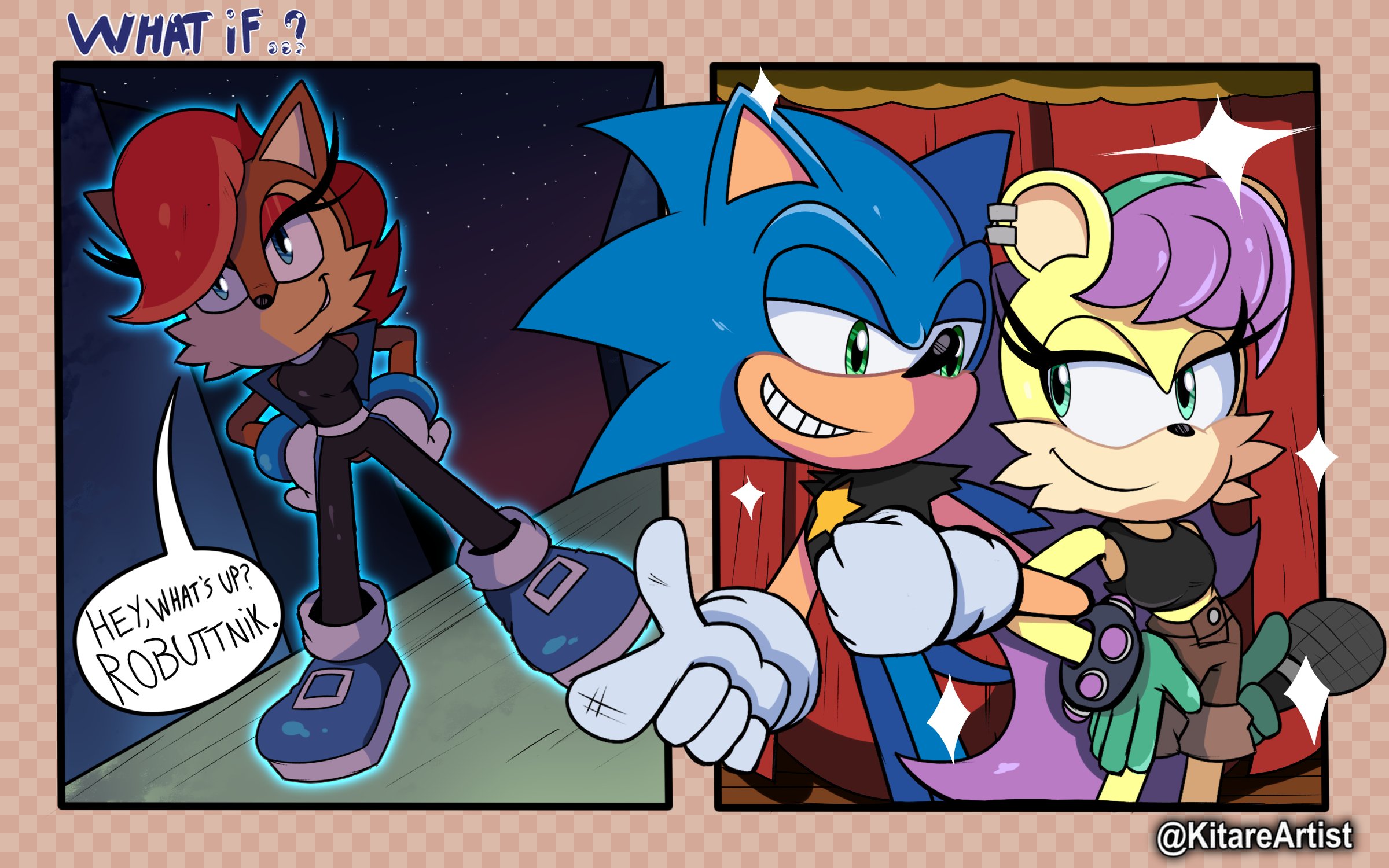 Mina Mongoose Vs Sally Acorn