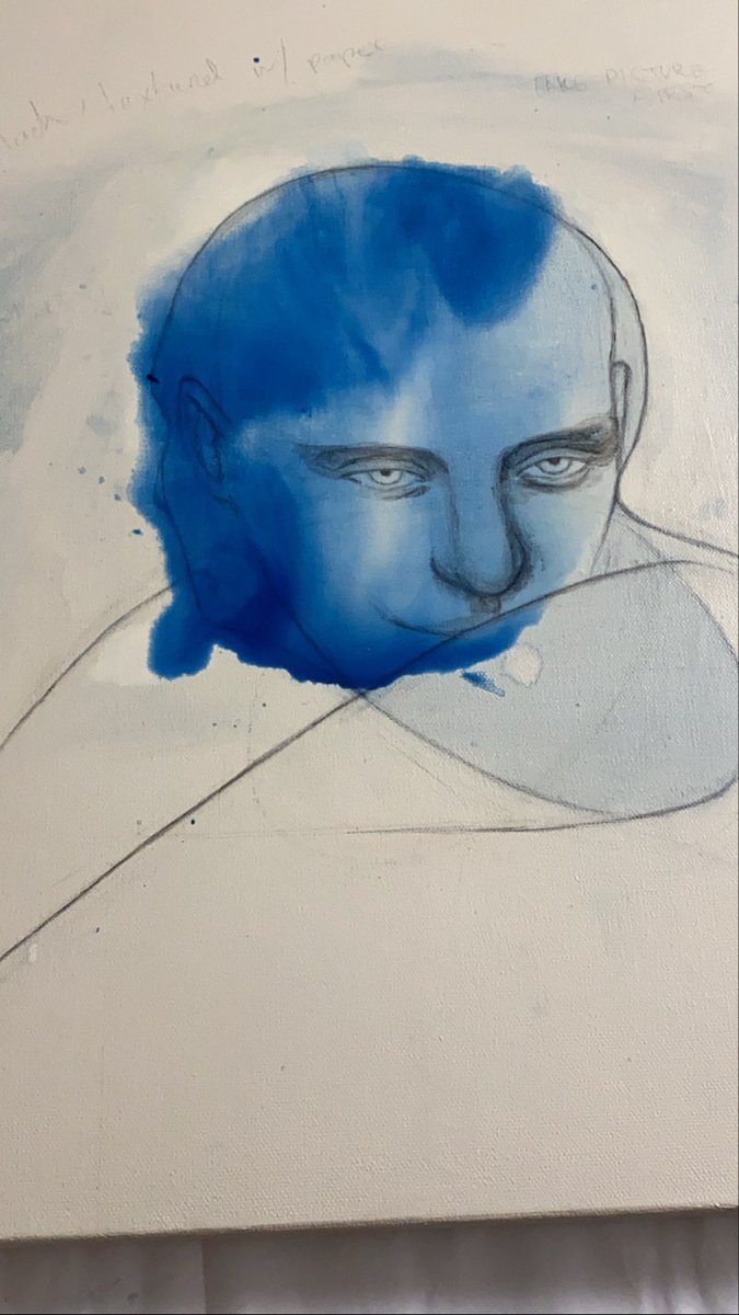 「Progress photos. This painting was done 」|Thomas Stokes IIIのイラスト