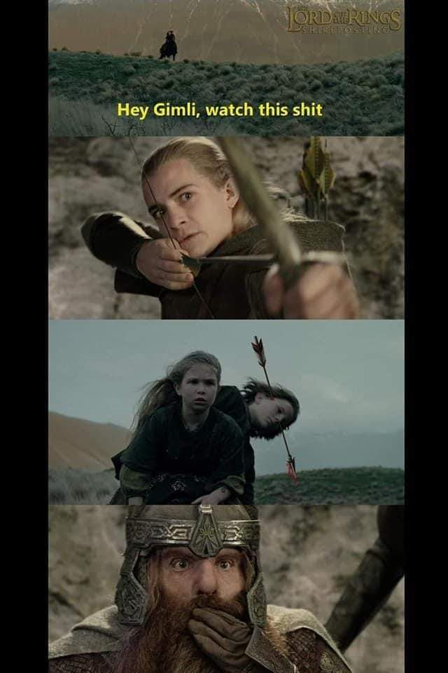Lord Of The Rings Meme Legolas