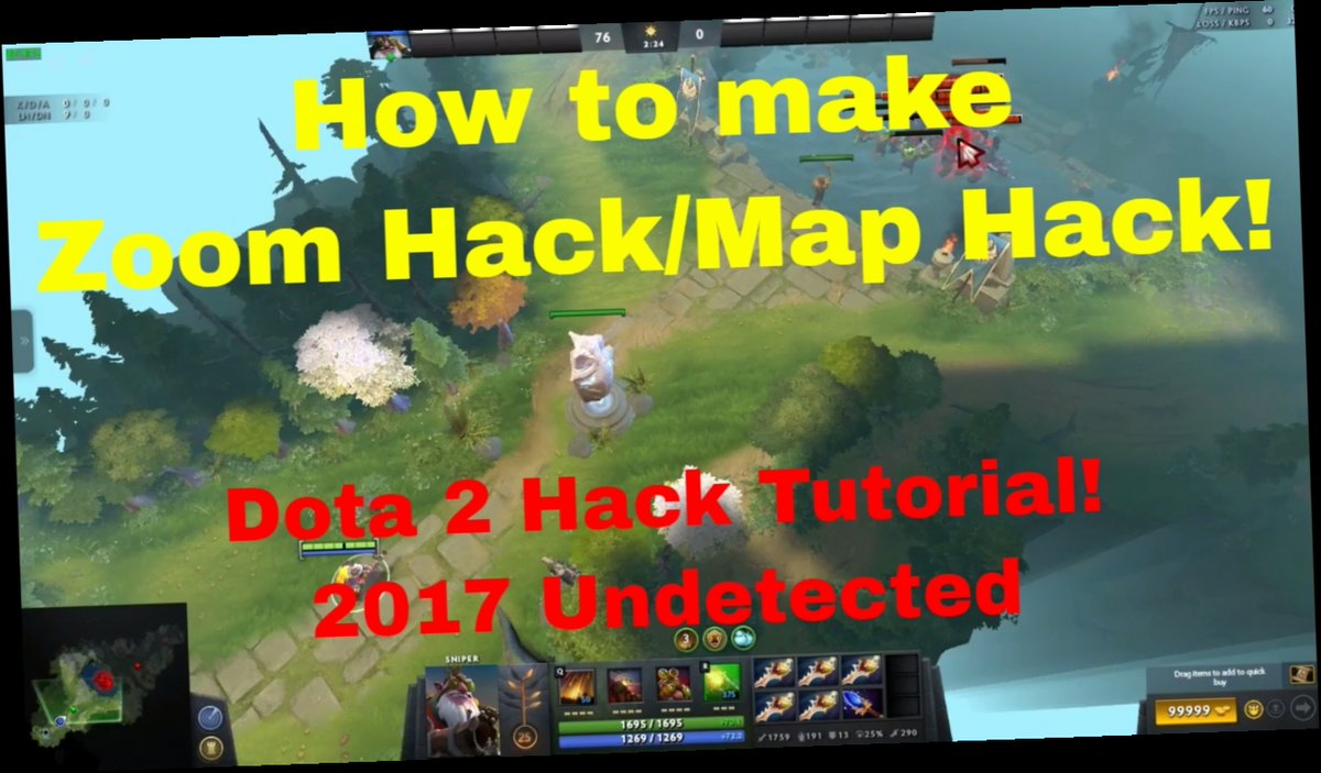 dota 2 minimap hack / Twitter