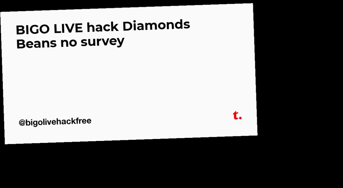 download bigo live hack no survey / Twitter