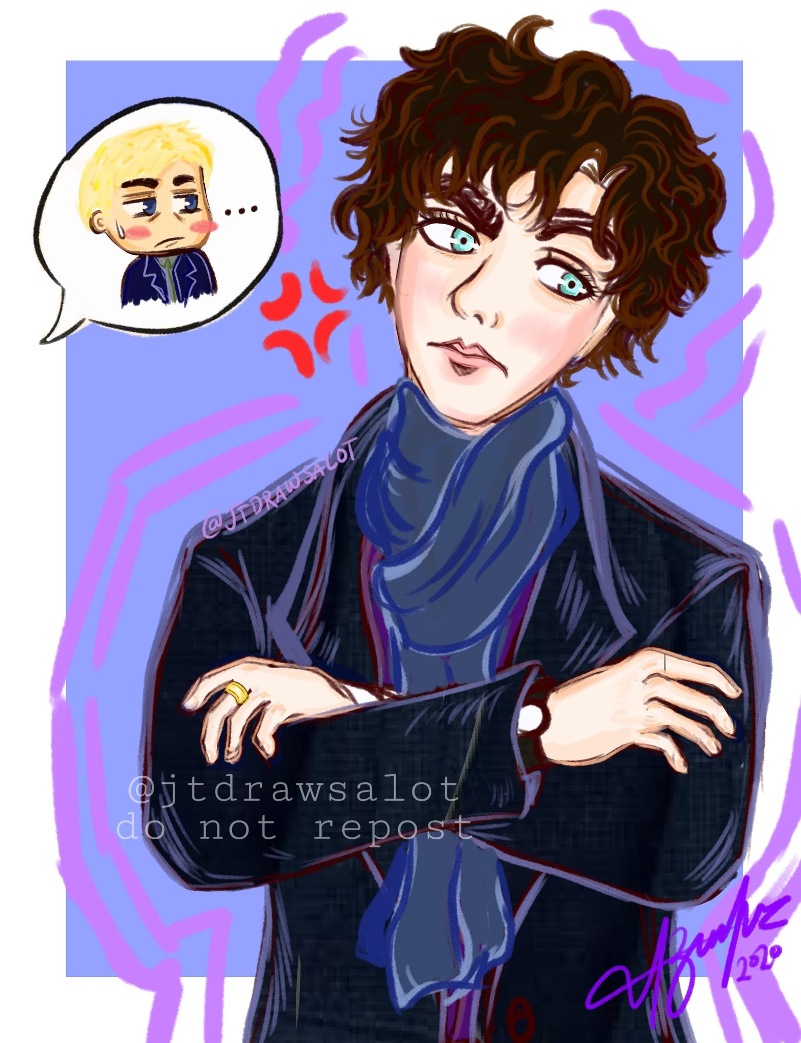 Johnlock Fanart Fan Art | Sherlock Fans USA