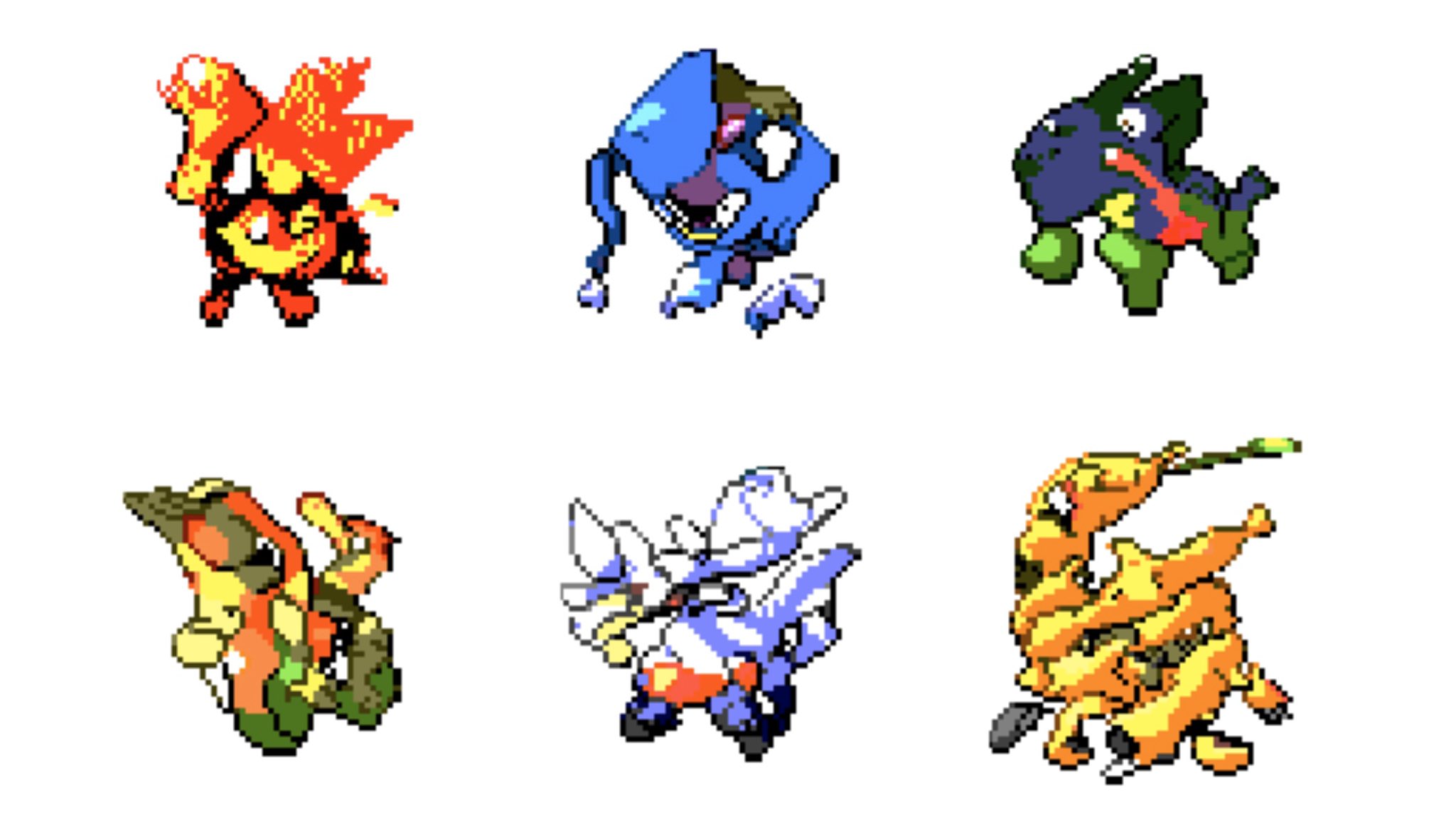 Pokemon Sprites Fusions
