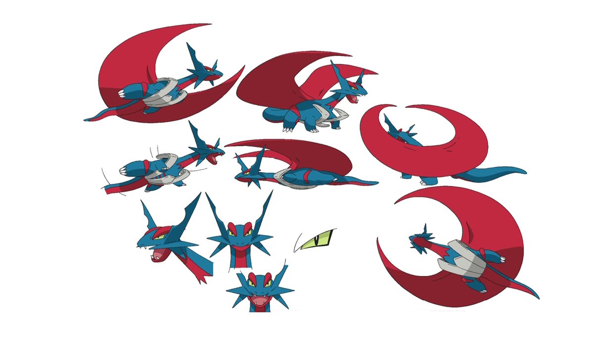 Mega Salamence Omega Ruby