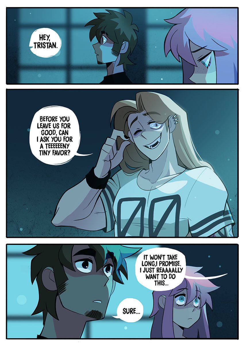 FINALLY AN UPDATE! ️Read from the beginning at https://t」 ️ Max Monroyの漫画