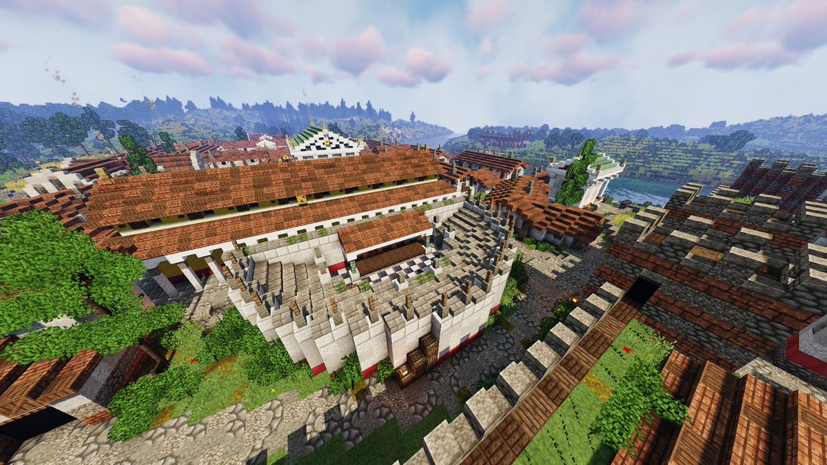 Minecraft Roman City Map Silvereye's Coliseum And Pantheon Uplift