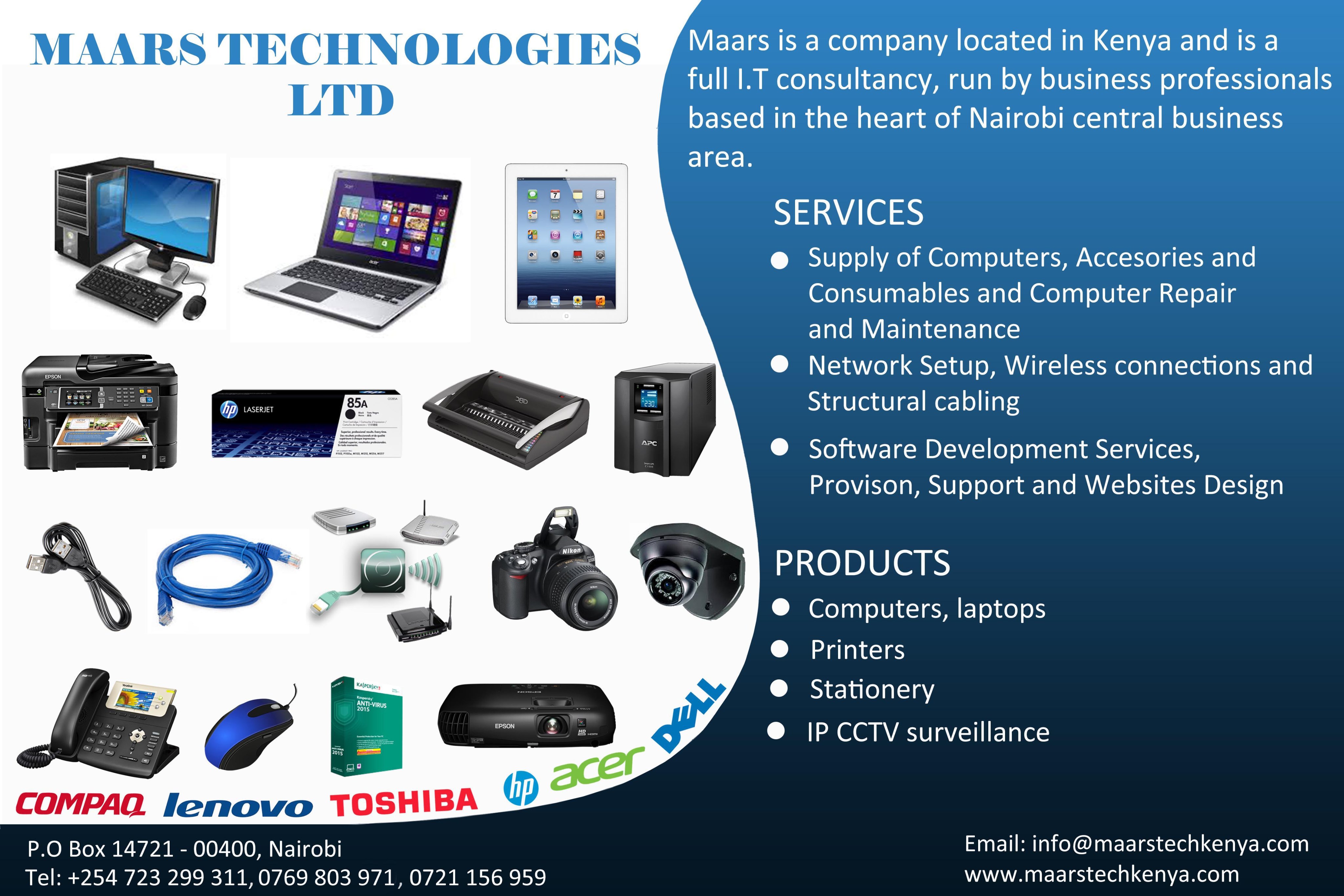 Computer Accessories Banner Design