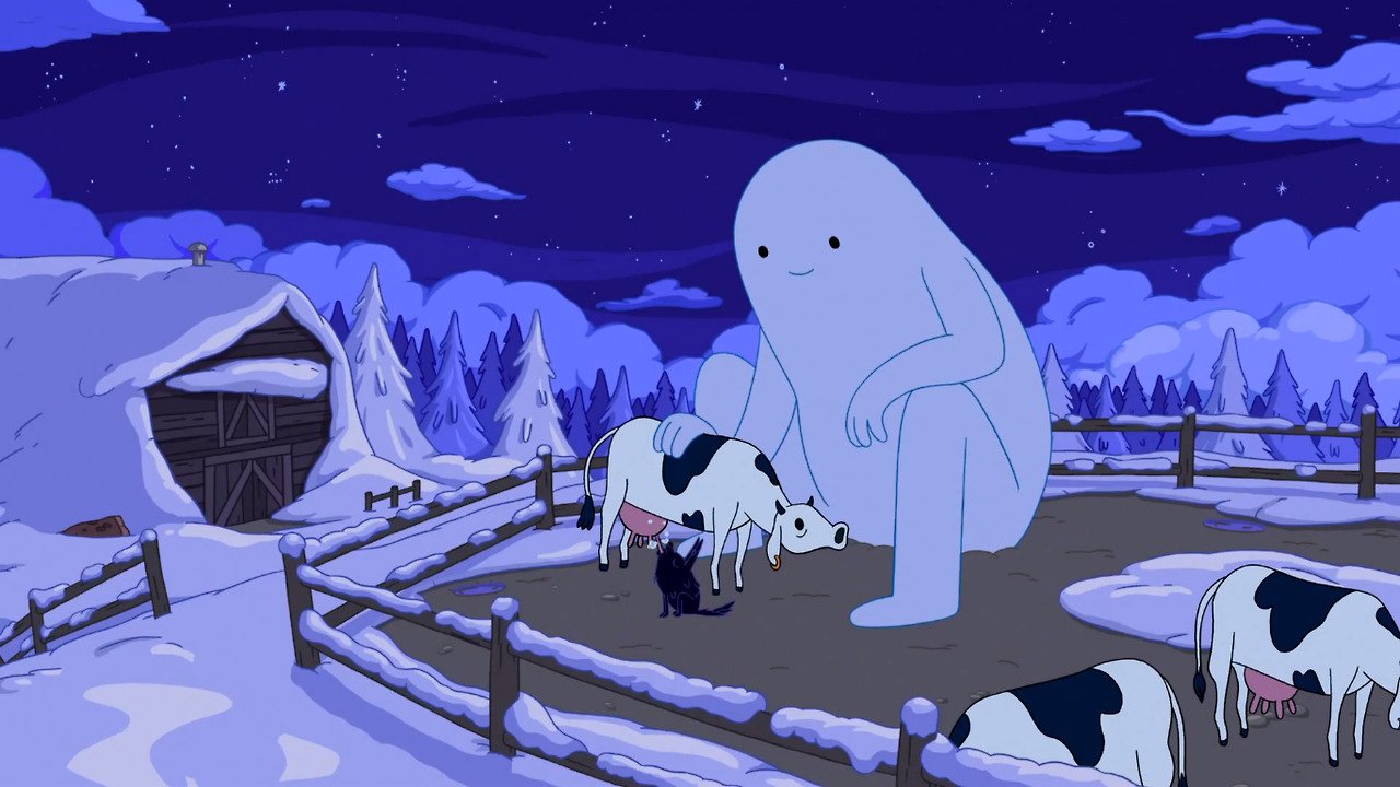 Adventure Time Snow Golem Wallpaper