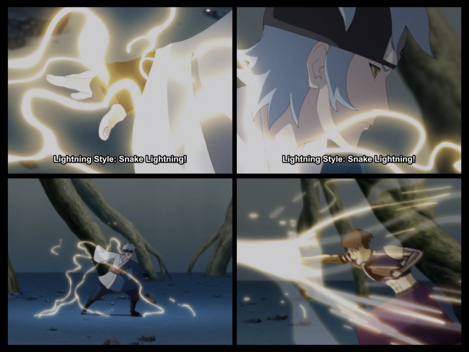 Lightning Style Jutsu Hand Signs