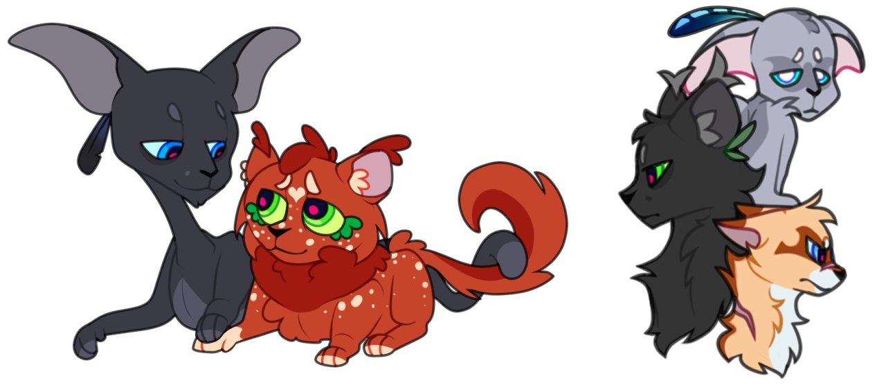 Warrior Cats Leafpool Og Crowfeather Kits Warrior Cats Leafpool