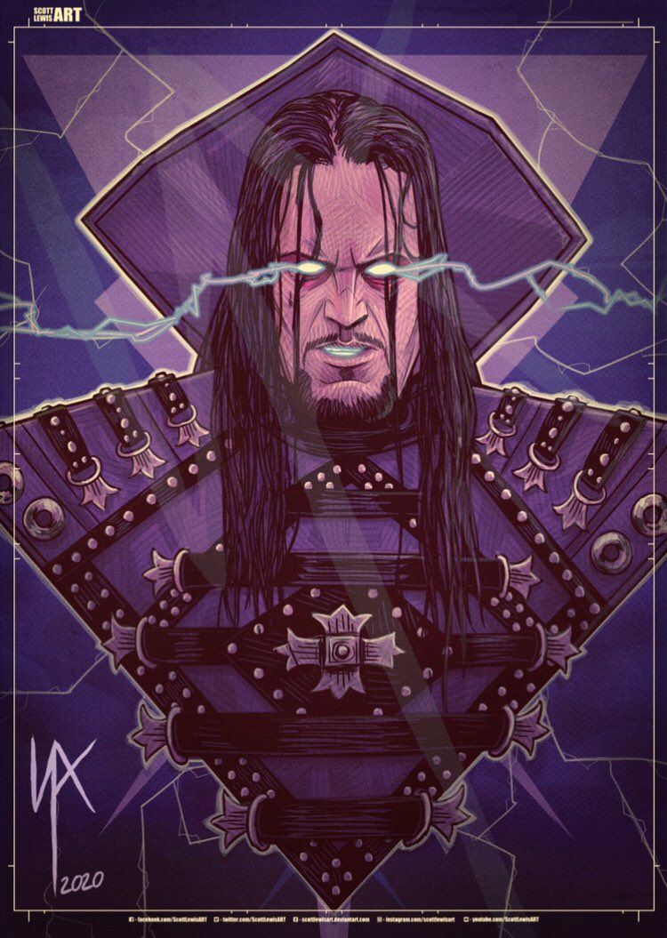 The Undertaker Wrestler Art