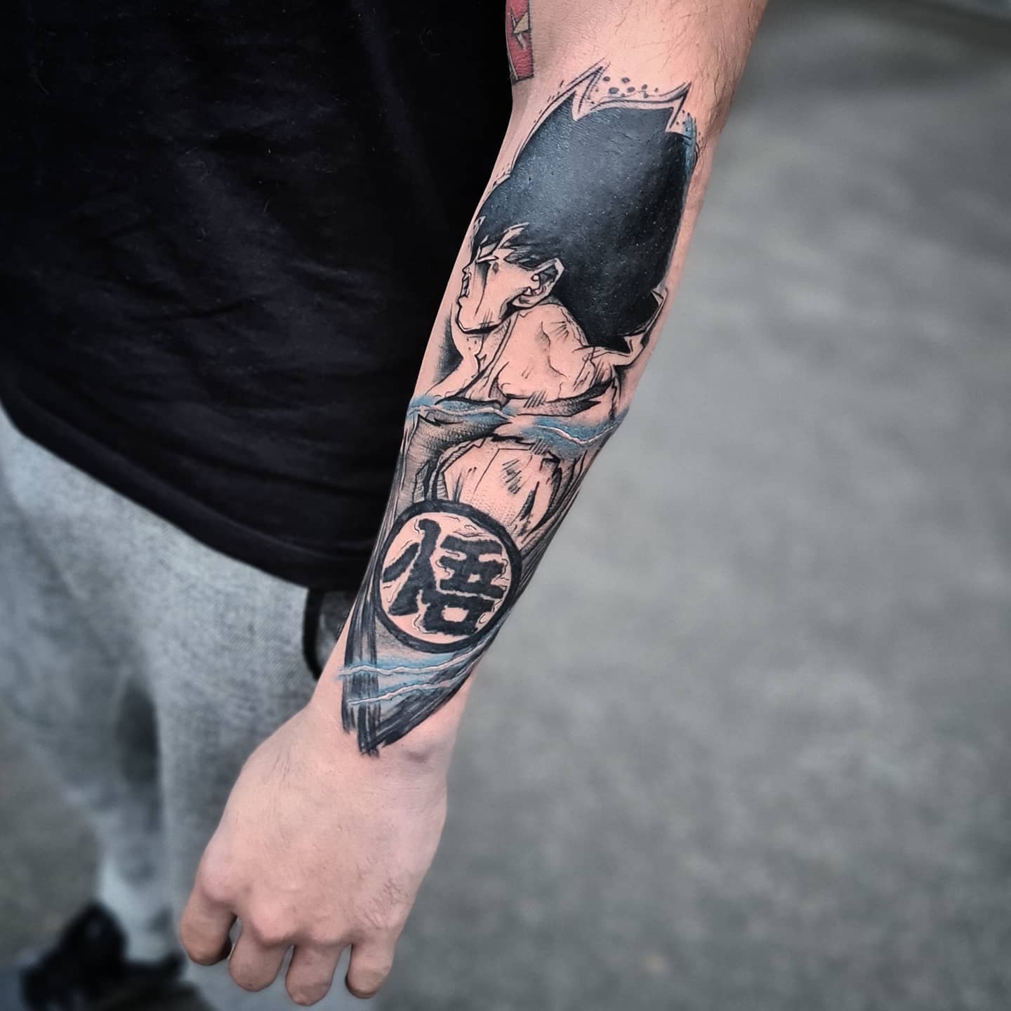 Goku arm tattoo - Bronctattooaus.com