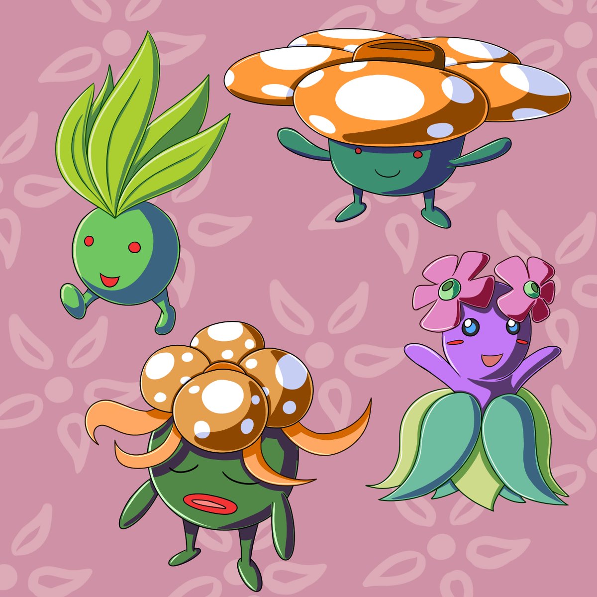 Pokemon Bellossom Evolution