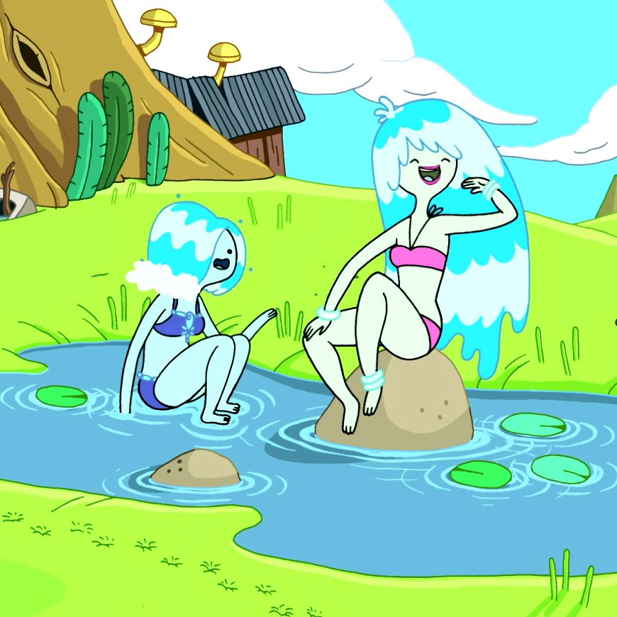 Adventure Time Water Nymphs Dancing