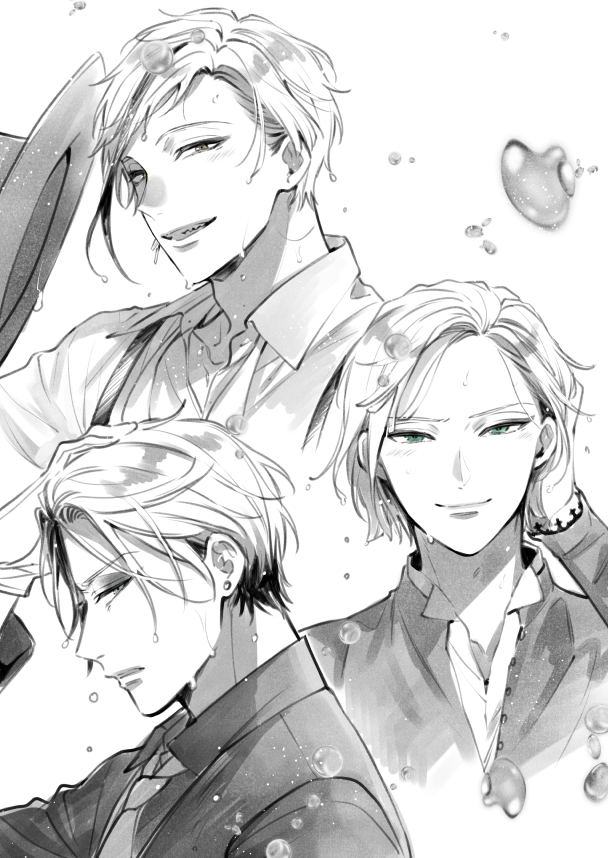 「卒業したら幼な妻先輩(?)にべったりして欲しいrkgk ※クルトレ #twst_BL 」白松の漫画