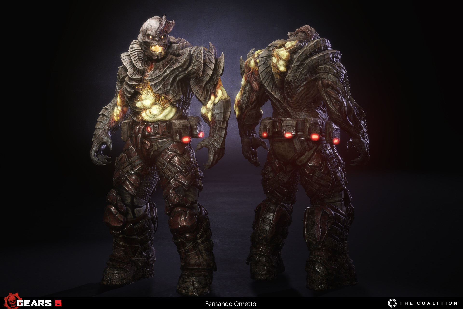 Drones Gears Of War Art