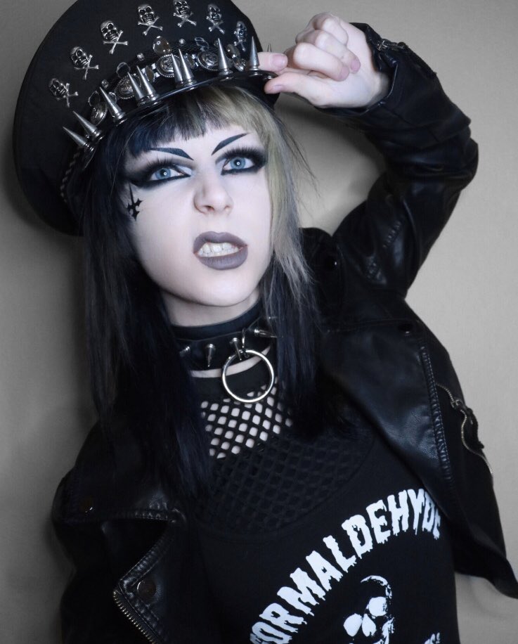 Alternative Girl Black Hair