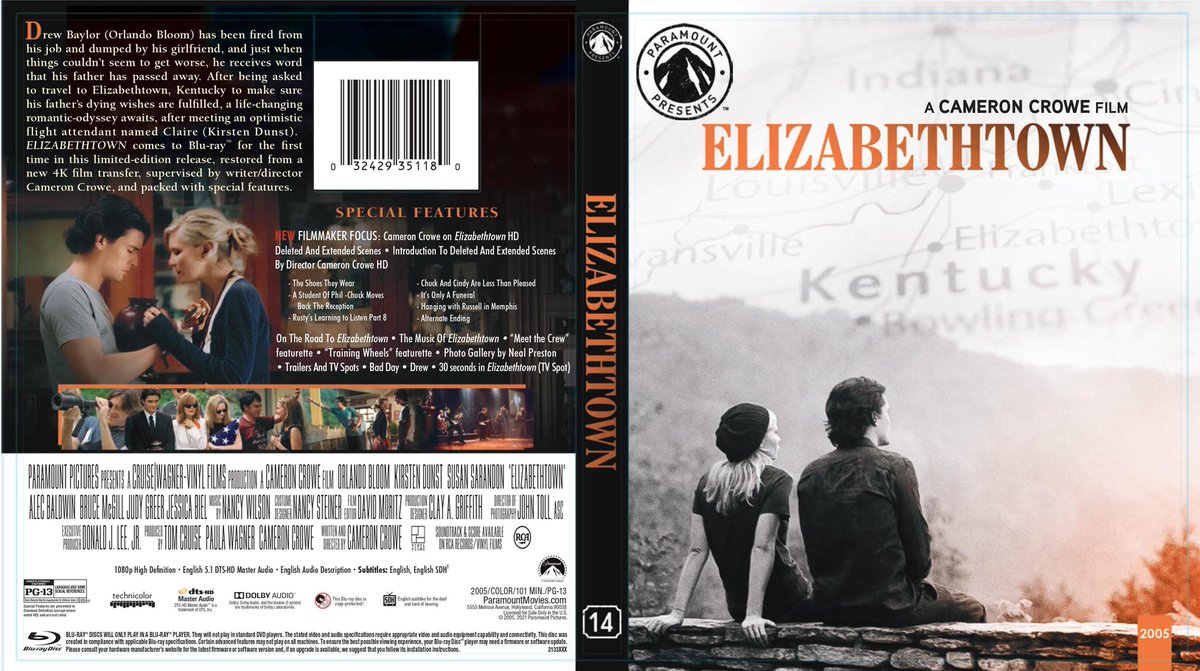 Elizabethtown Blu Ray