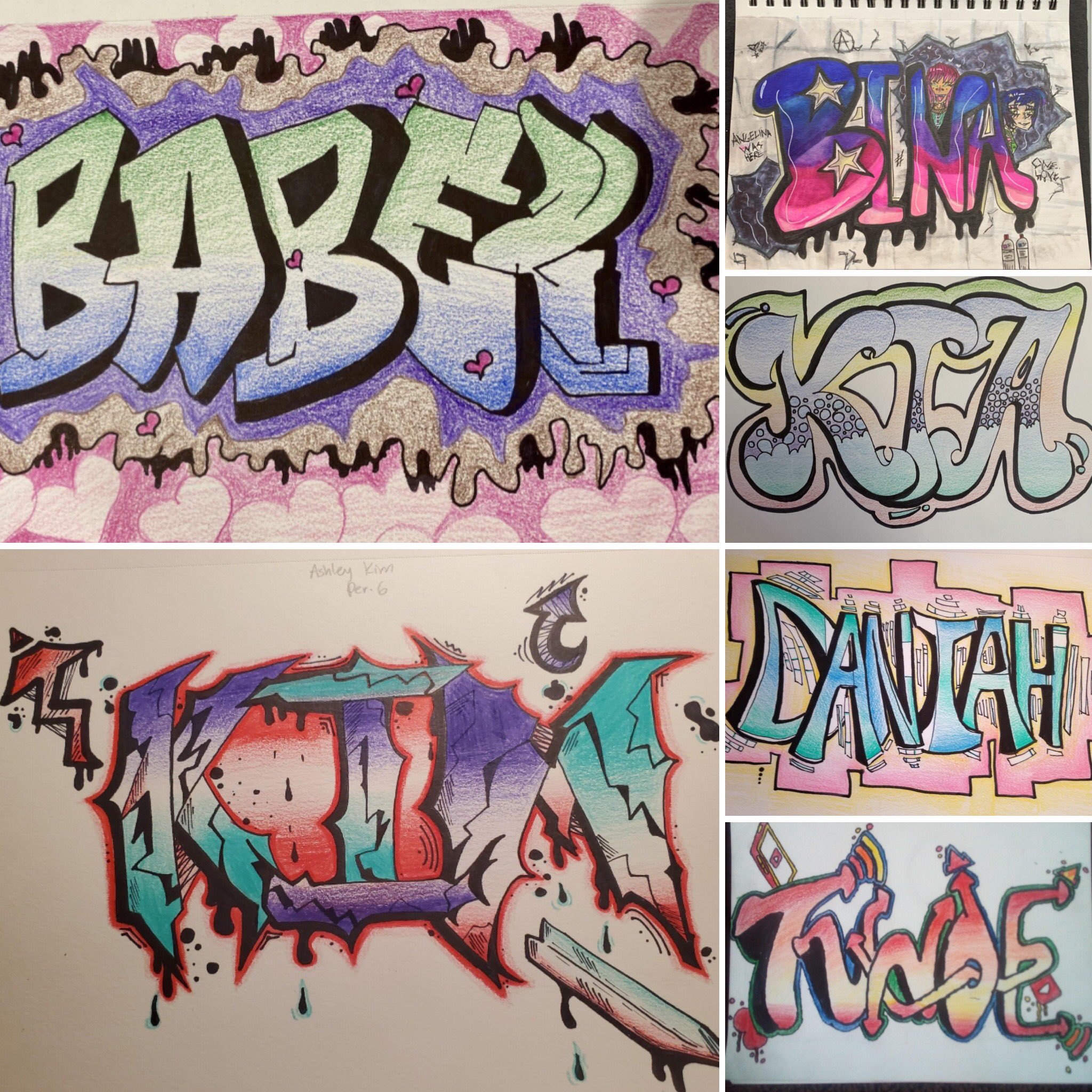 Ashley In Graffiti Letters