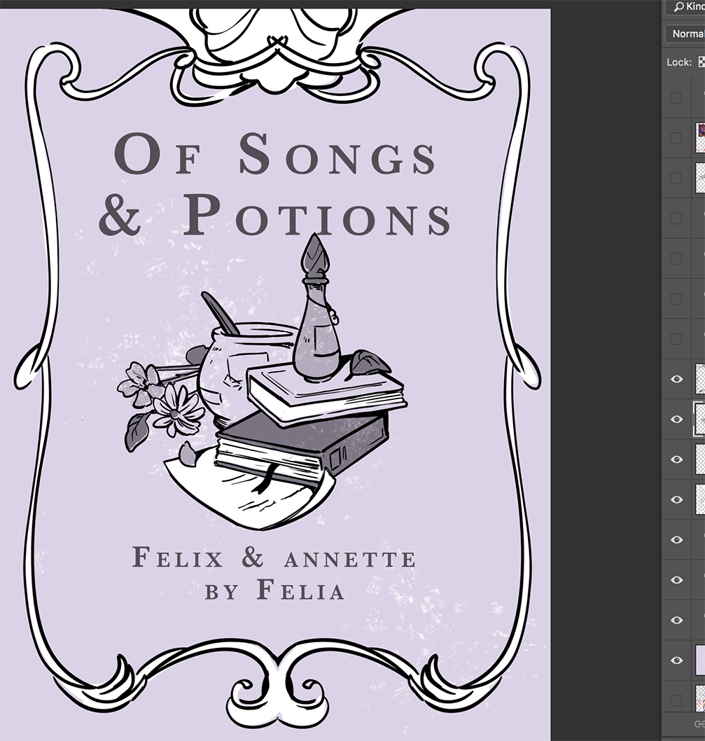 「Longform Dimileth comic in progress... a bit slow atm becaus」felia 🌷🌟の漫画