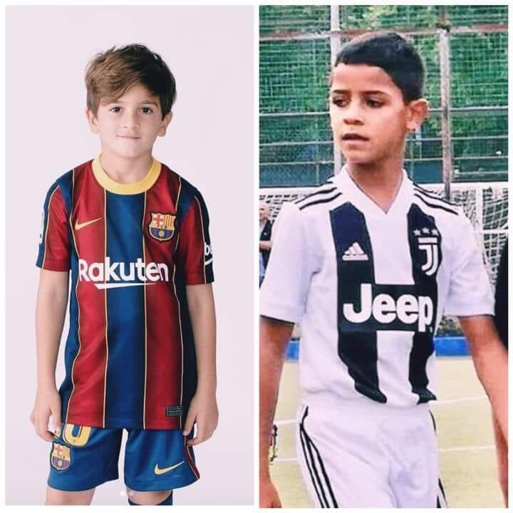 Cristiano Ronaldo Jr Vs Thiago Messi