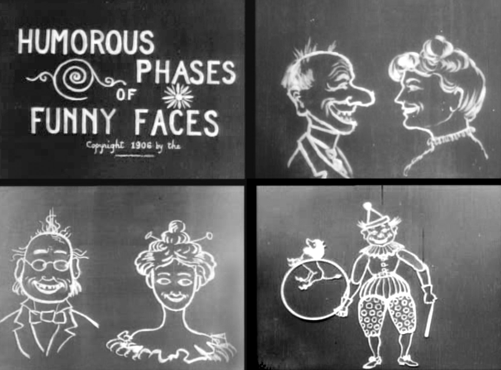 Humorous Phases Of Funny Faces Animated