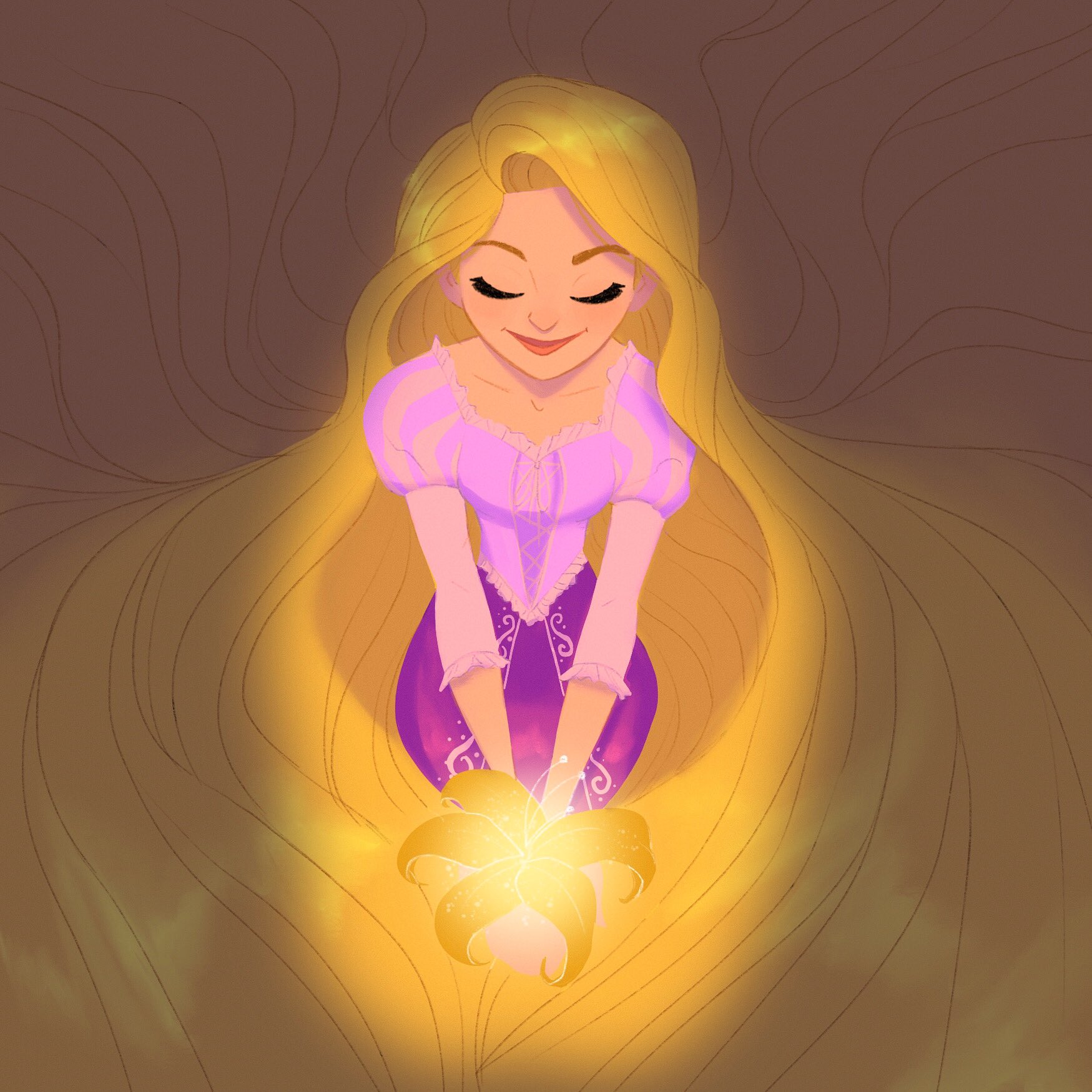 Disney Tangled Drawings
