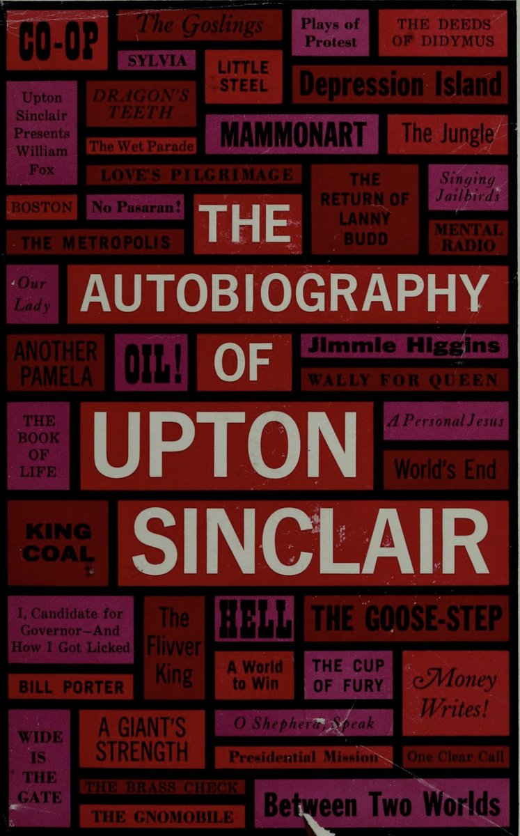 {Ebook EPUB PDF {Download} The Autobiography of Upton Sinclair by Upto / Twitter