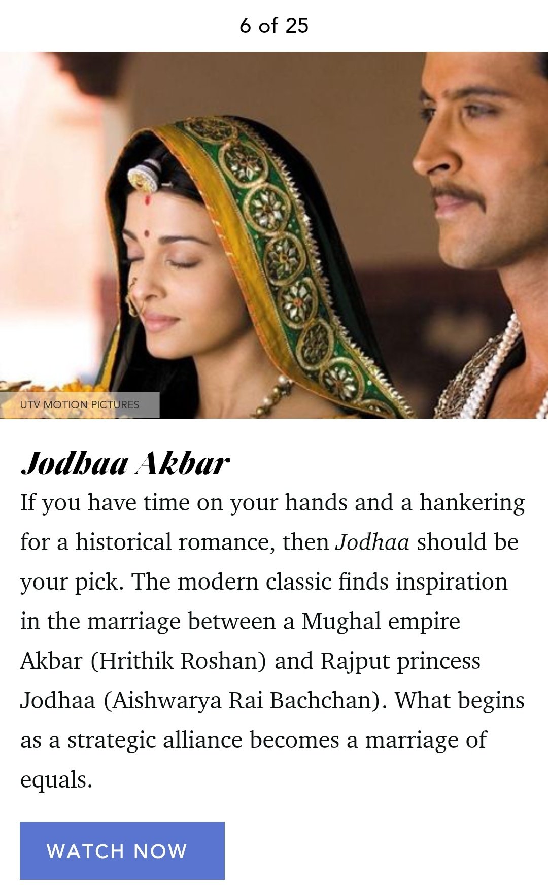 Jodhaa Akbar Movie