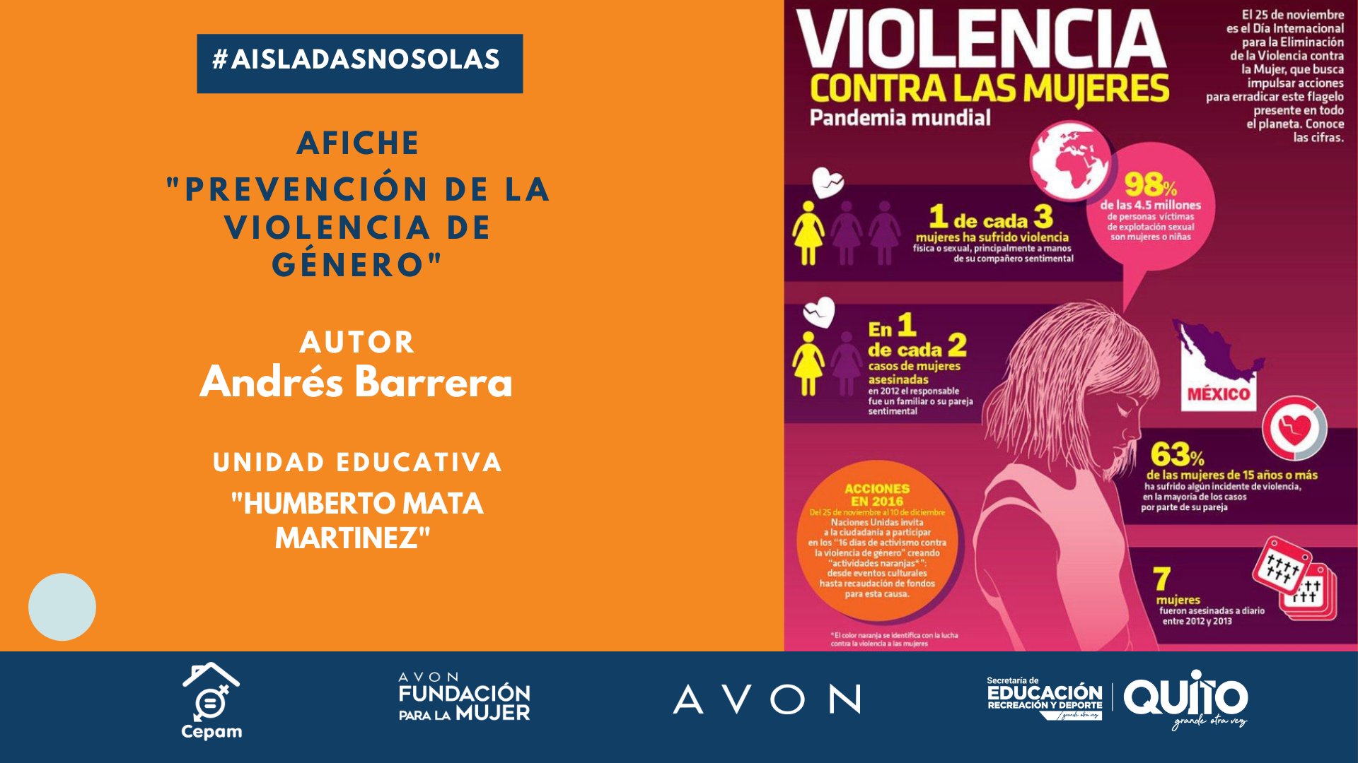 Municipio de Quito on Twitter: "¡Detener la violencia contra las mujeres depende de todos! Este ...
