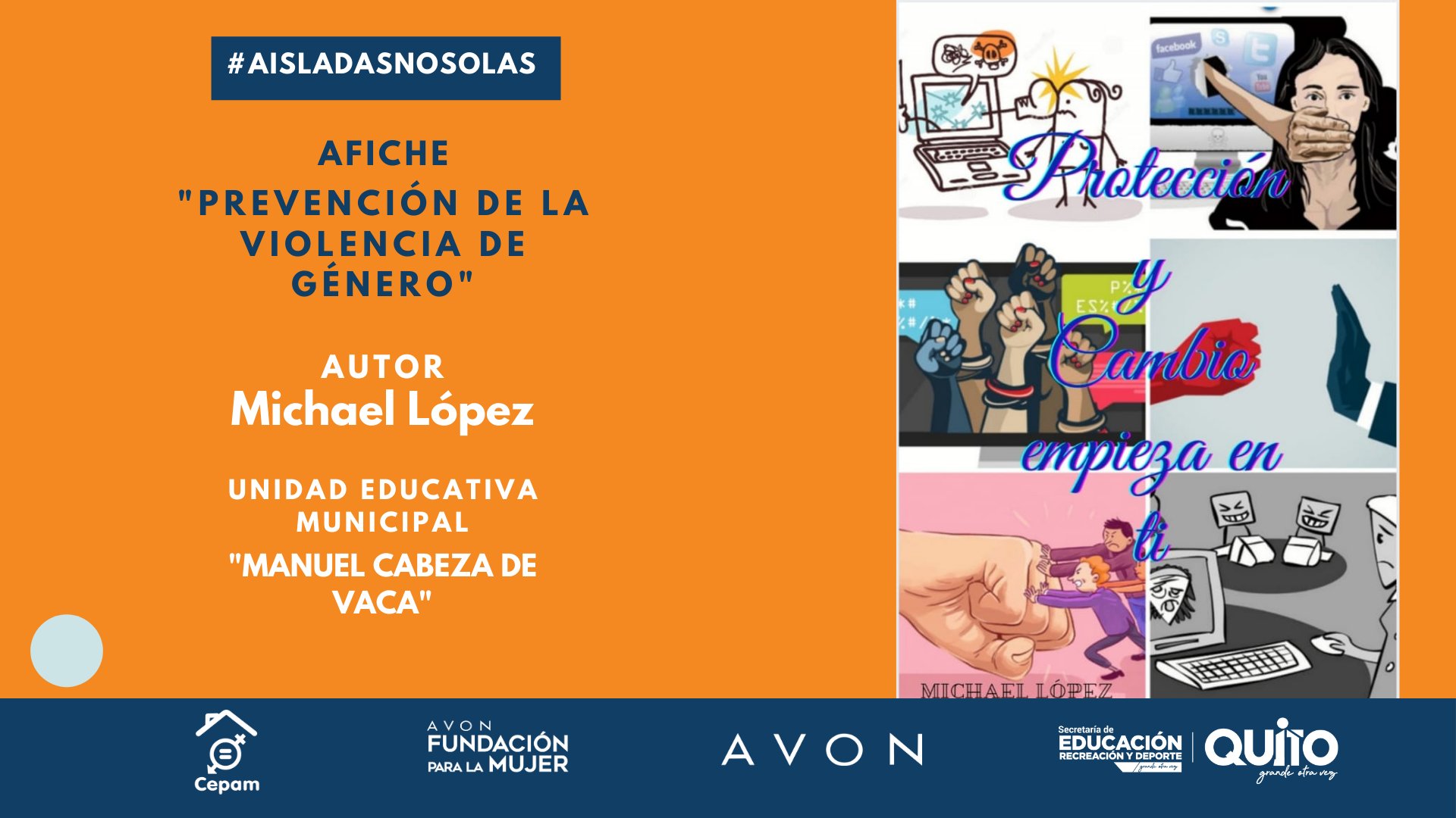 Municipio de Quito on Twitter: "¡Detener la violencia contra las mujeres depende de todos! Este ...