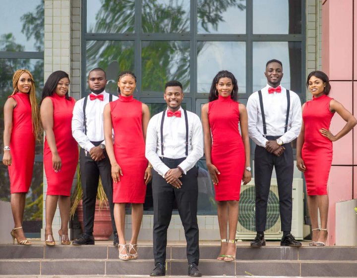 Female Wedding Ushers Attire