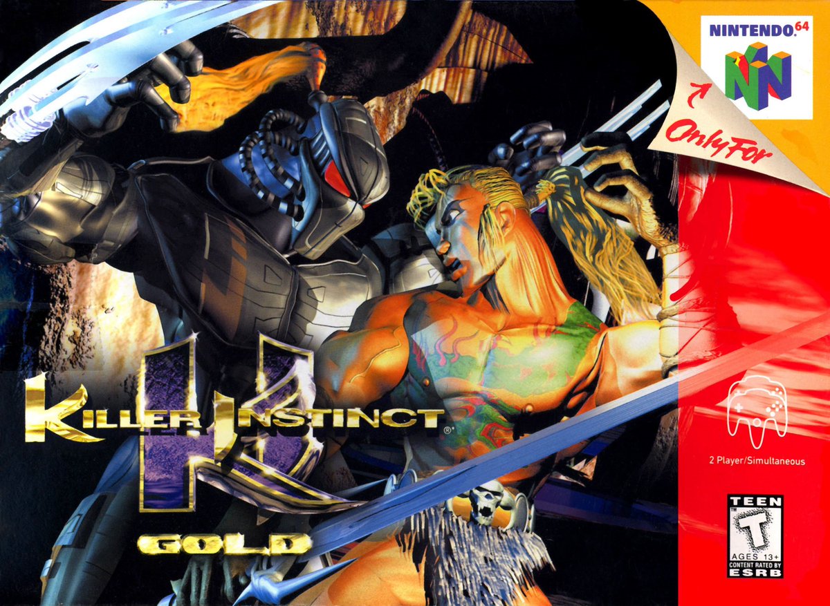 Killer Instinct Gold initially released on N64 at NA today 24 years ago ...