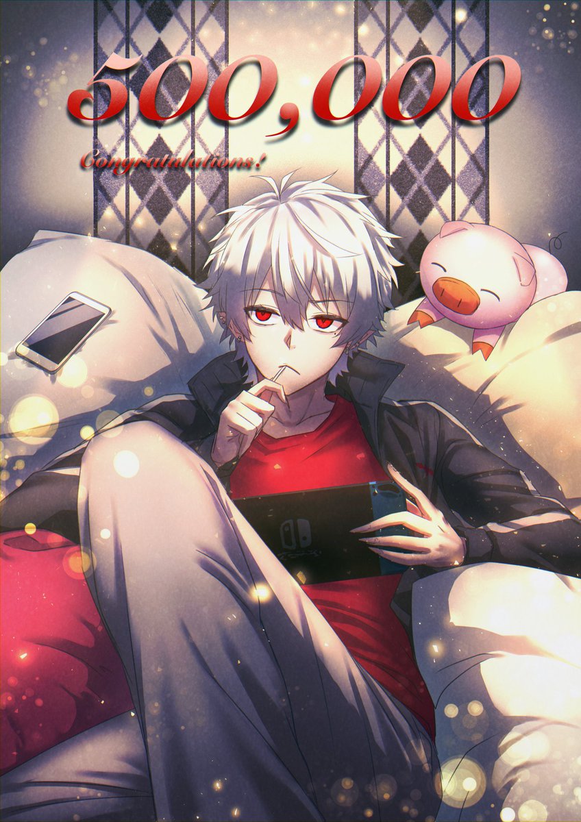 「50万人おめでとうございます! #KuzuArt #葛葉50万人 」|ヴァイツェンのイラスト