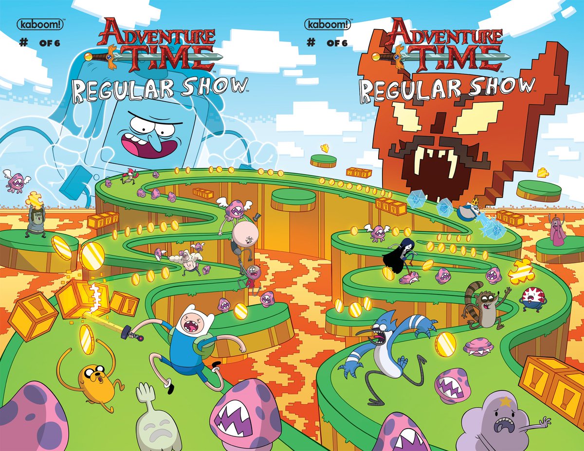 Adventure Time Crossover Regular Show