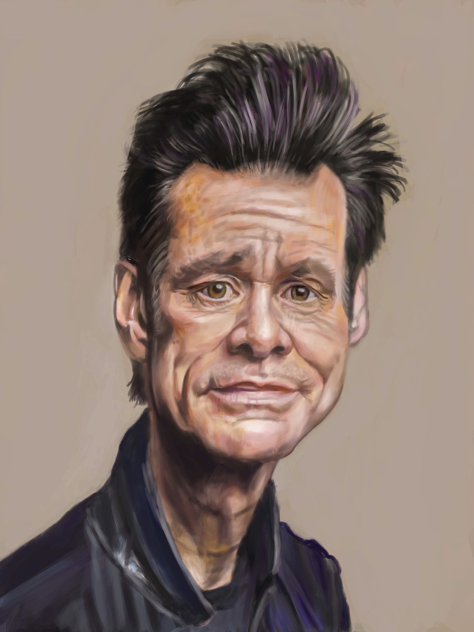 Jim Carrey Caricature