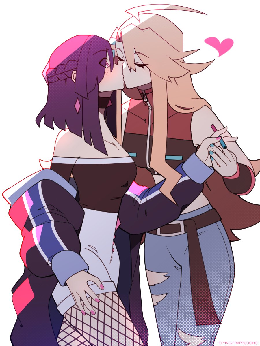 「What's the matter, tiger's got your tong」|flying frappeのイラスト