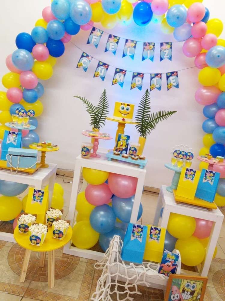 Spongebob Balloons Arch Het Was Een Geweldige Ervaring' | Al Het