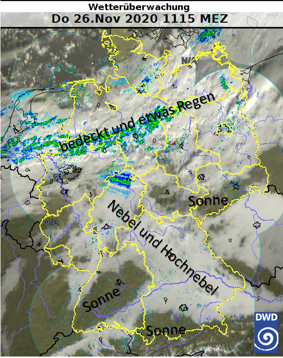 Deutschlandwetter - Wetterdienst.de