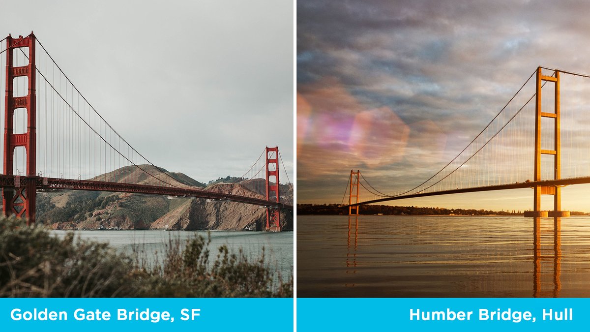 Humber Bridge Vs Golden Gate