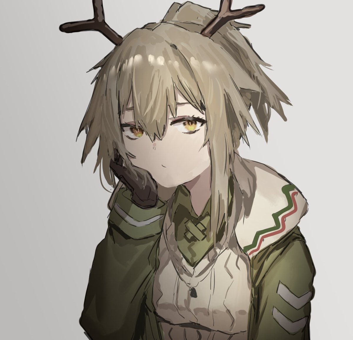 アークナイツ「('ω')アンニュイ・ウォッチ rkgk #アークナイツ 」|Horn/woodのイラスト