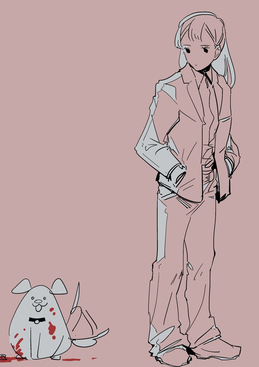 「will prob start coloring 」IDKの漫画