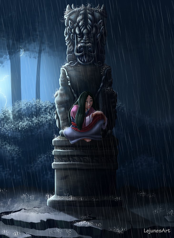 Stone Dragon From Mulan