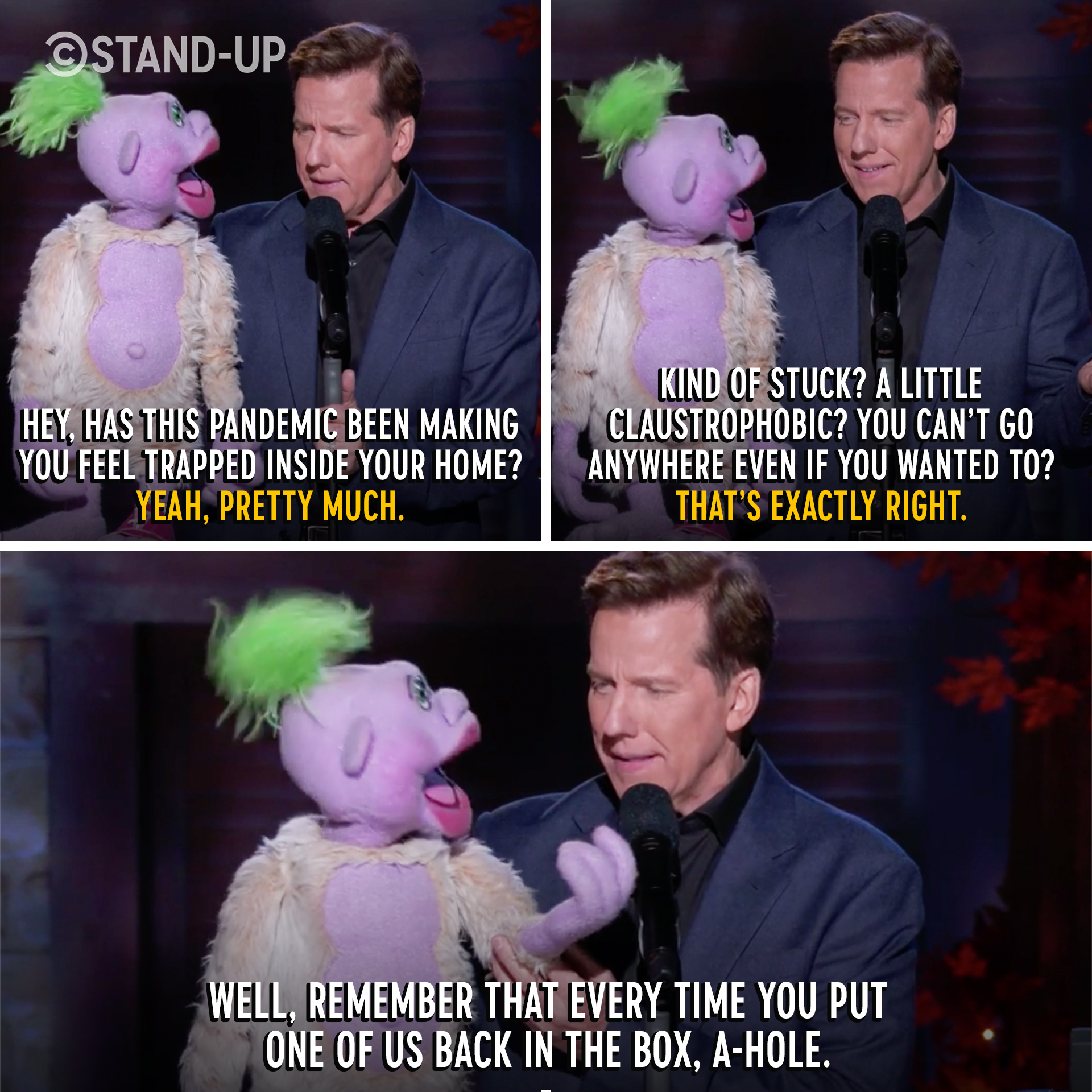 Jeff Dunham Peanut Animated Gif