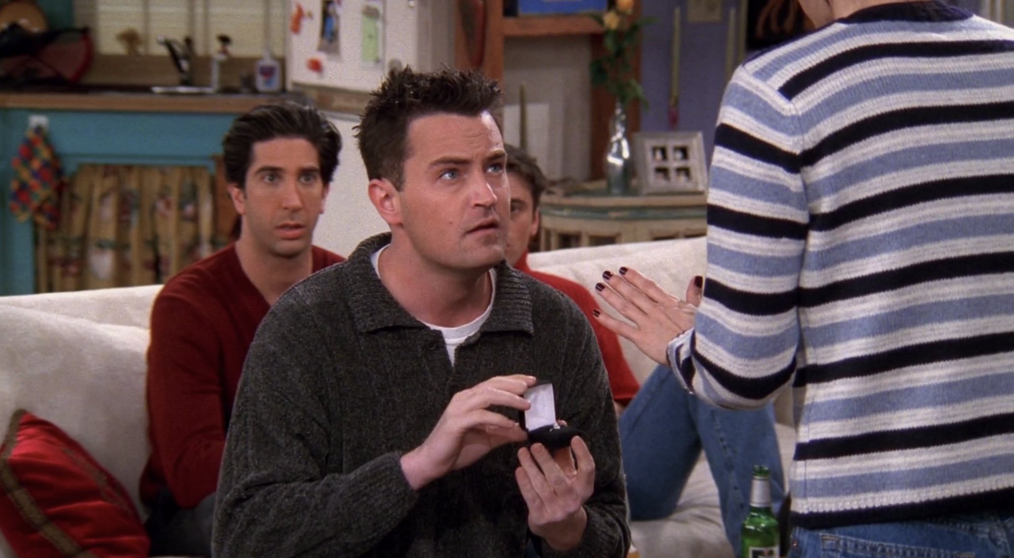 Matthew Perry Finger Friends