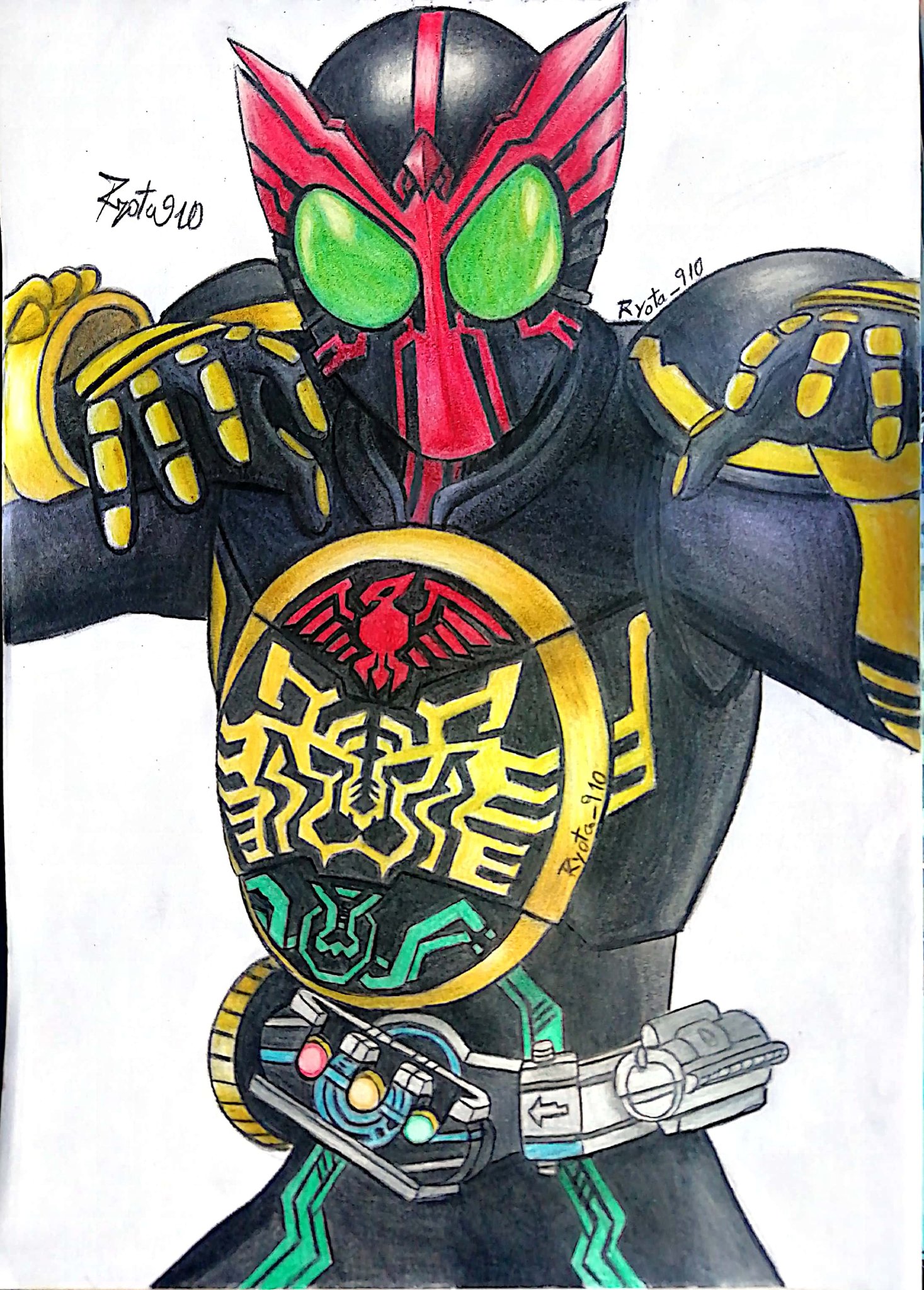 Kamen Rider Ooo Wallpaper