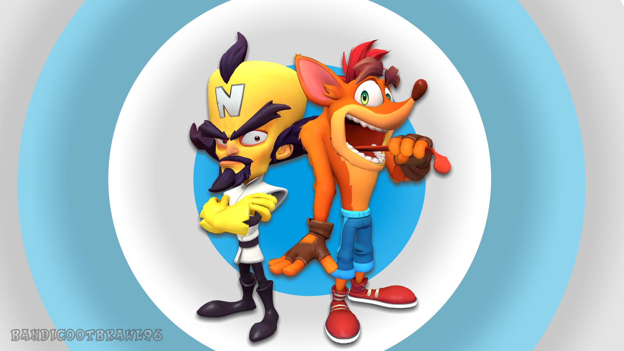 Crash Bandicoot Twinsanity Wallpaper